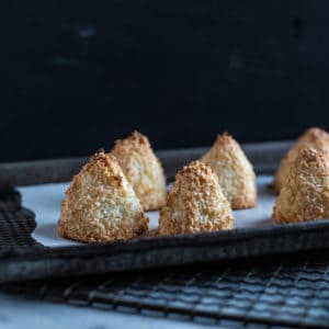 Soft and Chewy Coconut Pyramids - The Hedgecombers