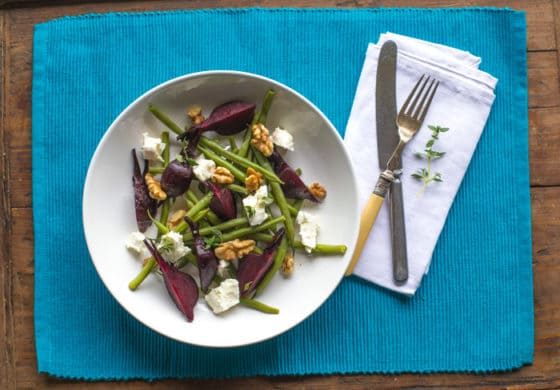 Roast Baby Beetroot Salad - The Hedgecombers