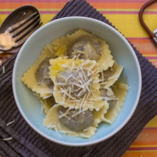 Muscovy Duck and Porcini Ravioli - The Hedgecombers