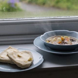 Traditional Shetland Reestit Mutton Stew - The Hedgecombers