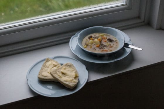Traditional Shetland Reestit Mutton Stew - The Hedgecombers