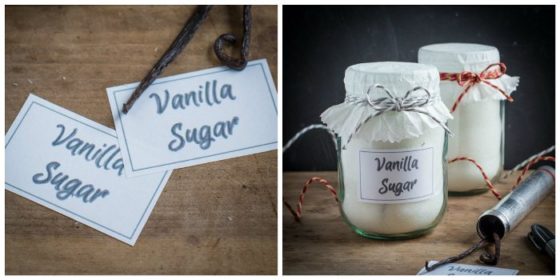 Homemade Vanilla Sugar | Edible Gifts - The Hedgecombers