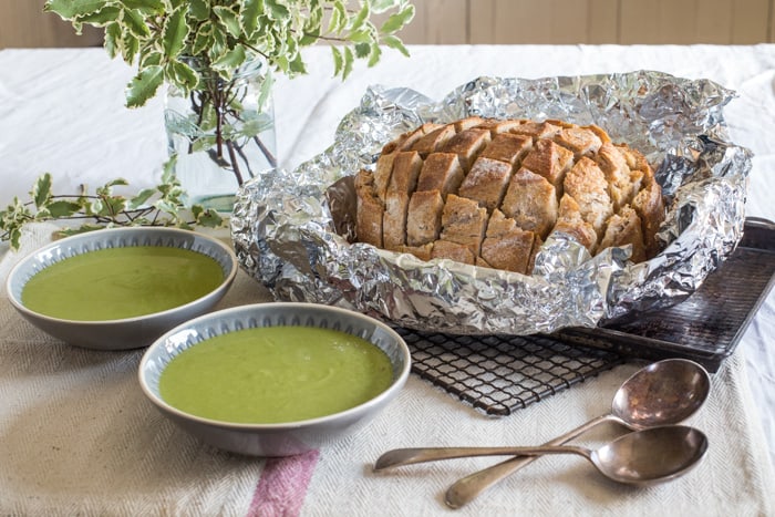 Garlic Hedgehog Sourdough Bread - The Hedgecombers