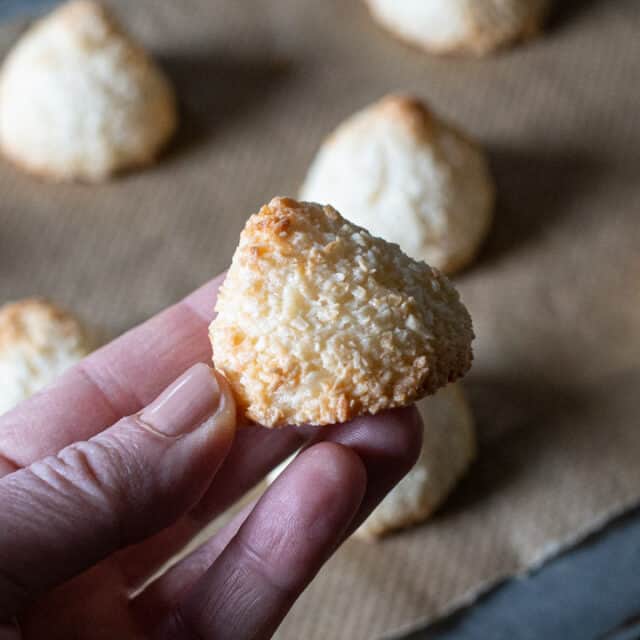 Soft and Chewy Coconut Pyramids - The Hedgecombers