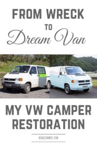 VW Campervan Restoration and Respray - The Hedgecombers