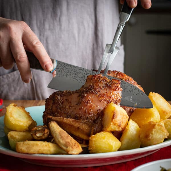 Simple Honey and Mustard Gammon - The Hedgecombers