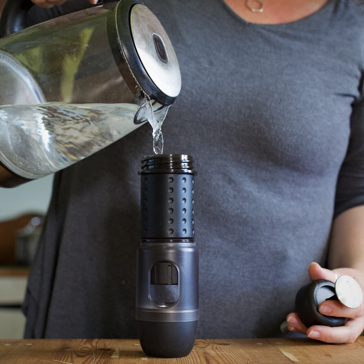 Staresso Mini Portable Espresso Coffee Maker Review - The Hedgecombers