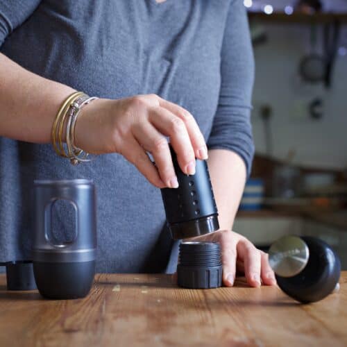 Staresso Mini Portable Espresso Coffee Maker Review - The Hedgecombers